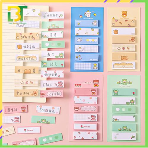 Promo LBT Sticky Notes Lucu 6IN1 Tempelan Kertas Catatan 120 Lembar ...