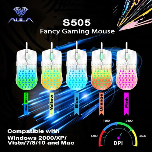 Jual AULA S11 PRO Mouse Gaming Honey Comb RGB LED - 3600DPI - 4Buttons ...