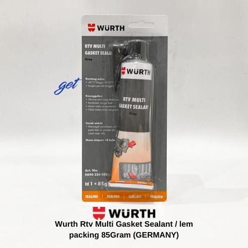Jual Wurth Rtv Multi Gasket Sealant / lem packing 85Gram (GERMANY ...
