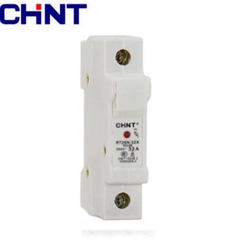 Jual Chint Fuse Base RT28 / Rumah Fuse dengan 1Phase Max 32Ampere RT28N ...