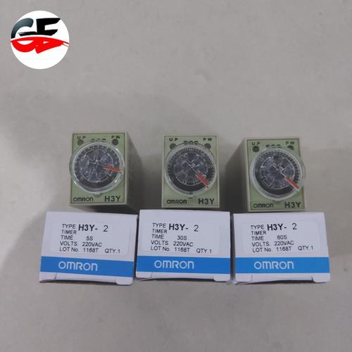 Jual MINI TIMER OMRON H3Y-2 H3Y2 60S 60DETIK 5S 5DETIK 30s 30detik + socket - 5S - Jakarta Barat ...