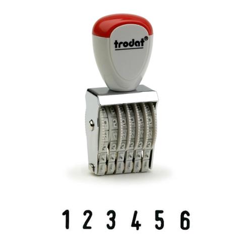 Jual Stempel Angka 6 Digit 3mm Trodat Numbering 1536 - Jakarta Pusat ...