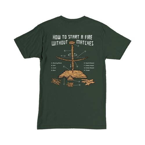 Jual Wheelger Without Maches Tshirt - (KAOS GUNUNG) - GREEN, S - Kota ...