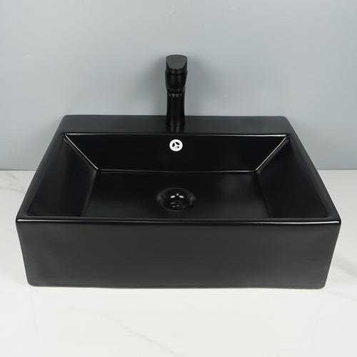 Jual Wastafel Hitam Basin Wall Hung Countertop Black 5022B - COMPLETE ...
