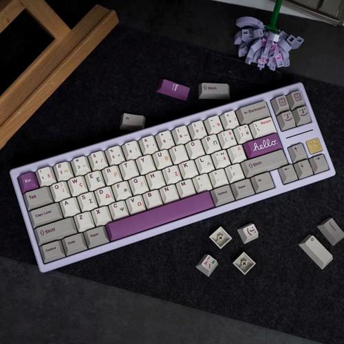 Promo Ancient greek Keycaps Yunani PBT Cherry Profile keycap set ...