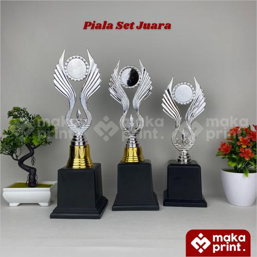 Jual PIALA 1 SET MURAH - JUARA 123 (MODEL BJ 77) - PIALA KEJUARAAN ...