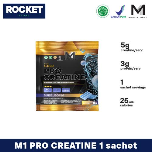 Jual Muscle First M1 Pro Creatine 1 sachet eceran ecer - 5 gram Kreatin ...