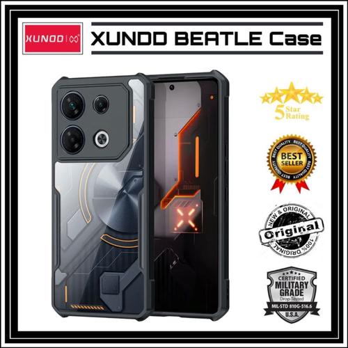 Jual Infinix GT 10 Pro GT10 Pro XUNDD Beatle Original Case Transparan Cover - HITAM. , INF.GT 10 ...