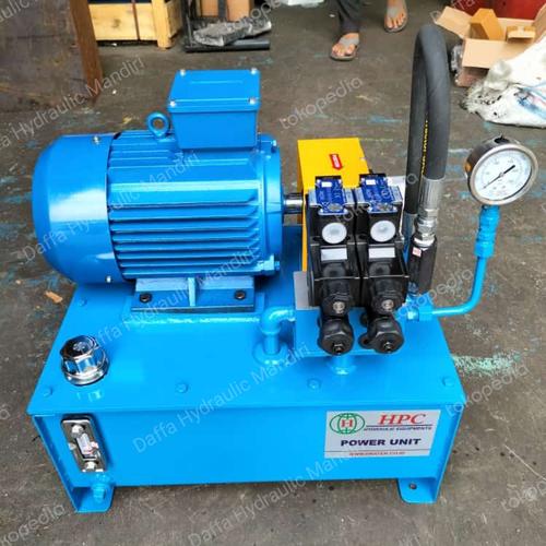 Jual POWER PACK HYDRAULIC 20L ELECTRIK 2VALVE MOTOR 2HP 3PH GEAR PUMP ...