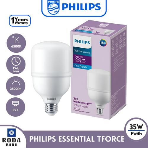 Jual PHILIPS Essential True Foce TrueForce TForce LED Bulb - 35W 35 ...