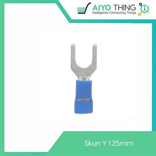 Jual Skun Y Skun Garpu Connector Kabel SV1.25-3.2 125 Biru Blue - Kota Malang - aiyothings ...