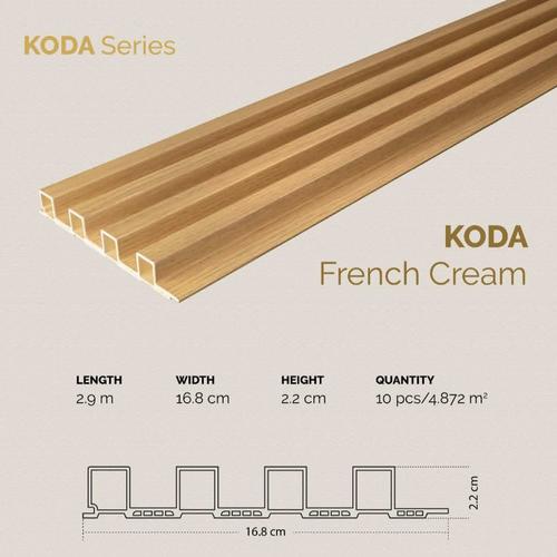Jual WPC GAIA Koda Wallpanel Kisi Kisi Dinding Kayu Wall Panel - French ...