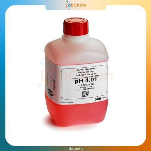 Jual Larutan Buffer Solution pH 4 .01 color coded red 500 mL | Hach 2283449 - Jakarta Utara ...