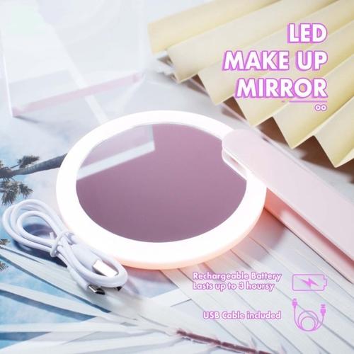 Jual Cermin Kaca Led Lipat Cermin Makeup Led Lampu Portable Import ...