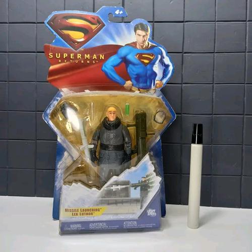 Jual mainan action figure missile launching lex luthor superman returns ...