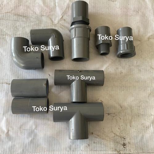 Jual SAMBUNGAN PIPA PVC KENI 3/4" SOK 3/4" TEE 3/4" JAYA - KENI 3/4 ...