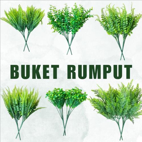 Promo Batang Rumput Cemara Plastik - Hiasan Daun Rumput Artificial ...