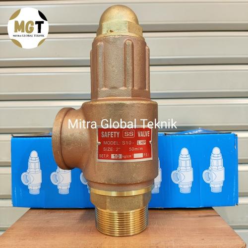 Jual 1 1/2" Inch Safety Valve SS Kuningan 10Kg/bar DN40 - Jakarta Barat ...