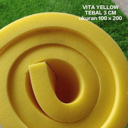 Jual Busa Kuning 1 cm / Busa Jok / Royal Foam / Vita Yellow / Busa ...