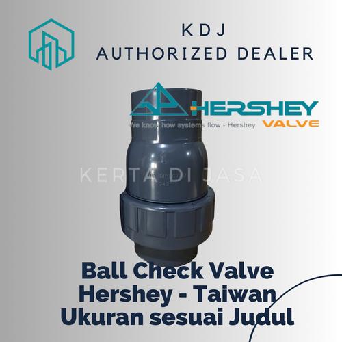 Jual Ball Check Valve PVC Merk Hershey Ukuran 2" - Jakarta Barat ...
