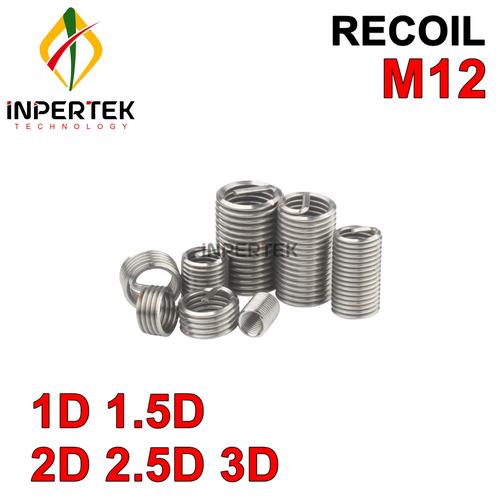 Promo Recoil M12X1 25 Thread Helicoil M12 Drat Baut Repair Stainless promo-recoil-m12x1-25-thread-helicoil-m12-drat-baut-repair-stainless