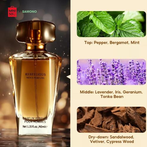 Jual MINISO PARFUM MEN'S REBELLIOUS 40ML - Kota Mojokerto - MINISO X ...