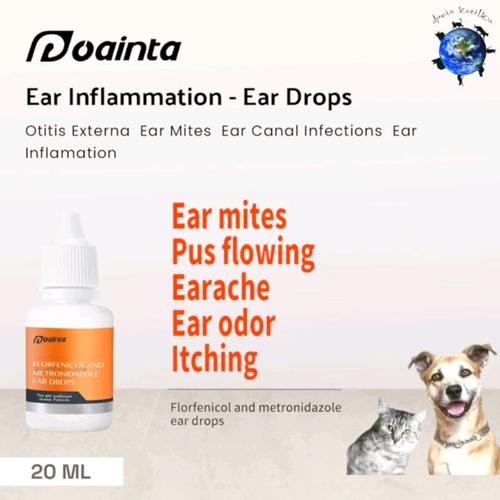 Jual Puainta Ear Drops Tetes Telinga Earmites Kucing Anjing 20ml - Kota ...