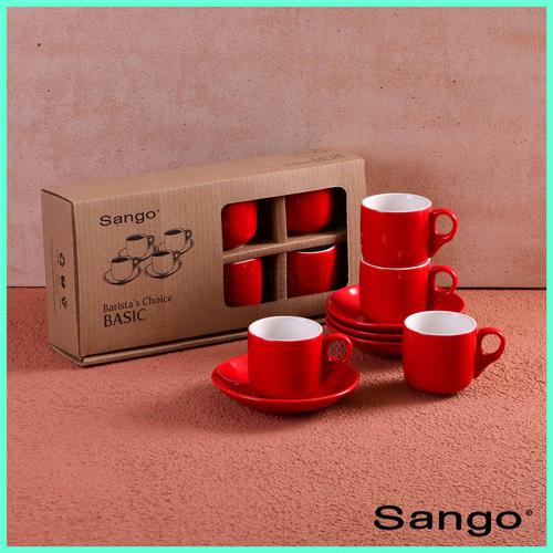 Promo SANGO Barista's Choice Basic Cafe Set Red (Isi 8) - Kota Semarang ...
