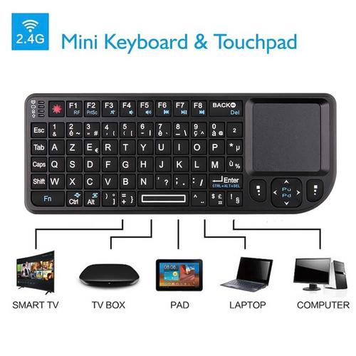 Promo Keyboard Pointer Trackpad Tanpa Kabel Mini Wireless Keyboard ...