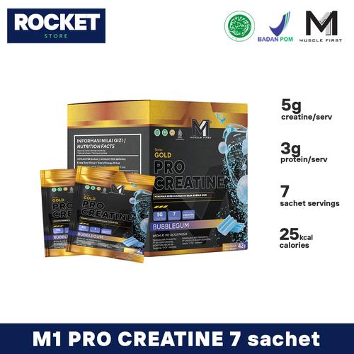 Jual Muscle First M1 Pro Creatine 7 serving (7 sachet) - 42 gram ...