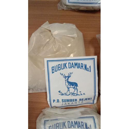Jual Damar bubuk halus dempul PERAHU dari damar batu alam murni - Kab ...