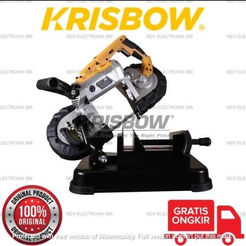 Jual MESIN POTONG KRISBOW PORTABLE METAL BANDSAW 5 INCH 1100W 220V ...