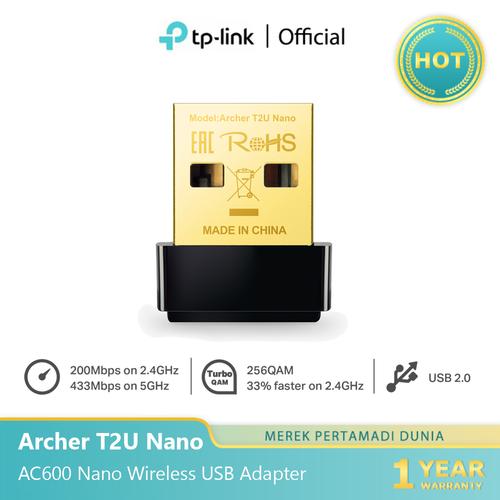 Promo TP-LINK Archer T2U Nano AC600 Nano Wireless USB Adapter - Archer ...