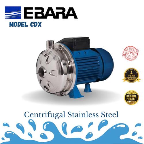 Jual Pompa Ebara CDX 120/20 - Centrifugal Stainless Steel - Kota Bekasi - Tirta Abadi Pump ...