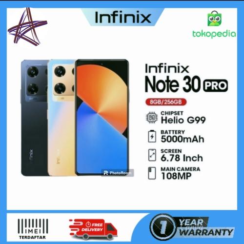 Jual Infinix Note 30 Pro 8/256GB Garansi Resmi - Black - Jakarta Timur ...