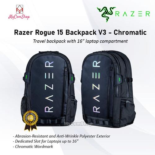 Jual TAS RAZER ROGUE 15 UP TO 16" BACKPACK V3 - CHROMATIC - Jakarta ...