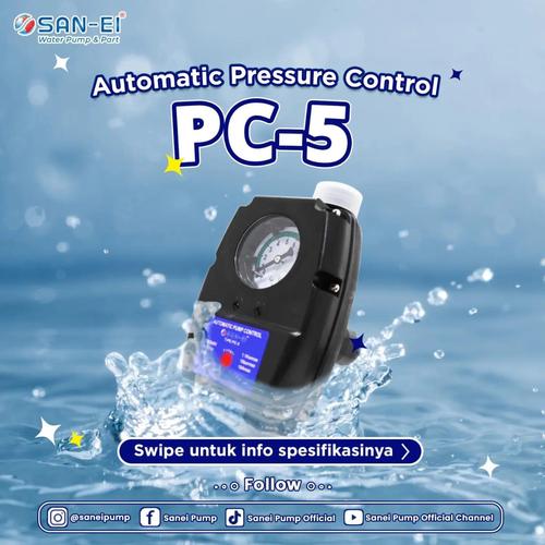Jual Pressure Control SAN EI AUTOMATIC PC 5 / Otomatis Pompa Air - Jakarta Barat - Depo Pompa ...