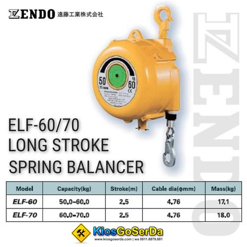 Jual SPRING BALANCER ENDO ELF-60 (50-60 KG) LONG STROKE 2,5M | ELF60 ...