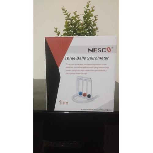 Jual Nesco Sq-01 Three Balls Spirometer - Alat Bantu Pernapasan Dalam ...