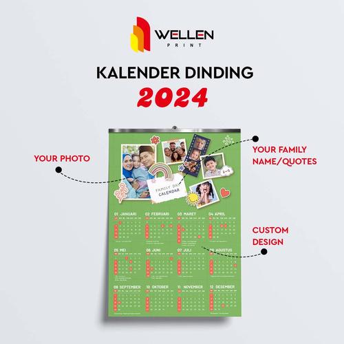 Jual WELLEN PRINT - Cetak Kalender Dinding Custom Foto / Print Calender ...