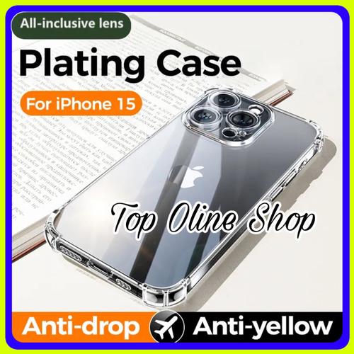 Promo IPHONE 15 / PLUS / PRO / MAX CASE ARMOR CRACK SOFT CLEAR COVER ...