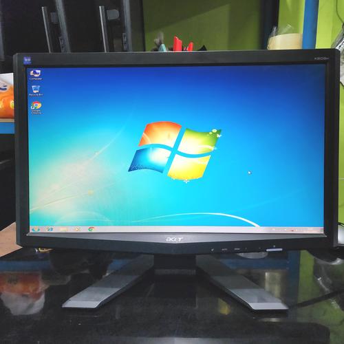 Jual Monitor Lcd Acer X203H 20Inchi Wide Screen Lengkap Kabel Murah ...