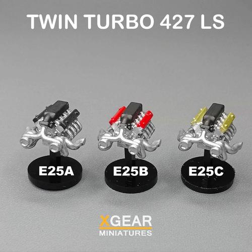 Jual XGEAR ENGINE TWIN TURBO DETAILING with DECAL for DIECAST 1/64 ...