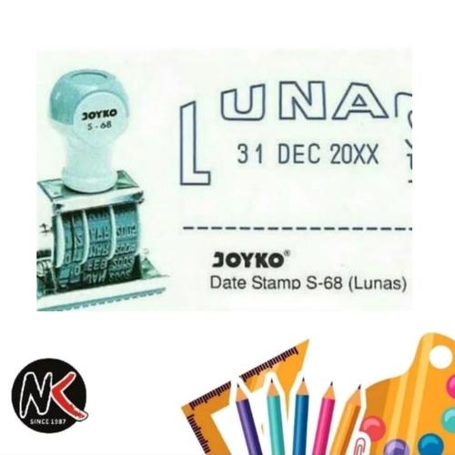 Jual Stempel/Stample JOYKO Lunas+Tanggal S-68 - Kota Bogor - Naga ...