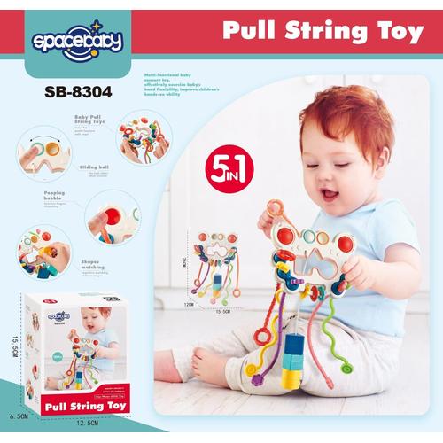 Jual Space Baby SB 8304 Pull String Toys 5in1 Mainan Bayi - Kab ...