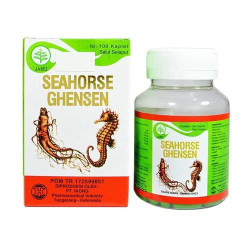 Jual SEA HORSE GHENSEN 100 KAPLET SEAHORSE JEN SEN HAI MA KUDA LAUT ...