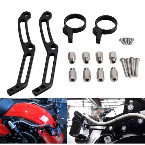 Jual Ohlins/Legend 50mm BLACK Brackets Rear Shock Remote Reservoir ...