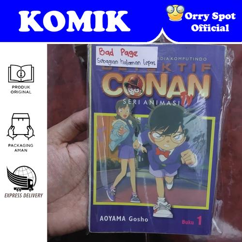 Jual KOMIK DETECTIVE CONAN SERI ANIMASI TV 2ND ORIGINAL VOLUME 1 FULL ...