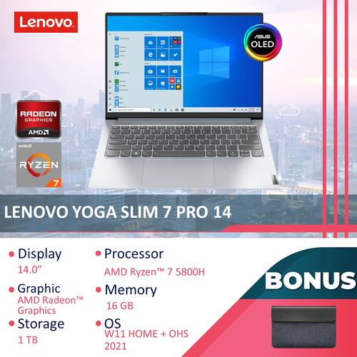 Jual LENOVO YOGA SLIM 7 PRO 14 OLED RYZEN 7 5800H RAM 16GB SSD 1TB - Jakarta Utara - RAZER ...