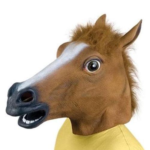 Jual ! TOPENG KUDA - HORSE MASK- TOPENG KEPALA KUDA BAHAN LATEX ...